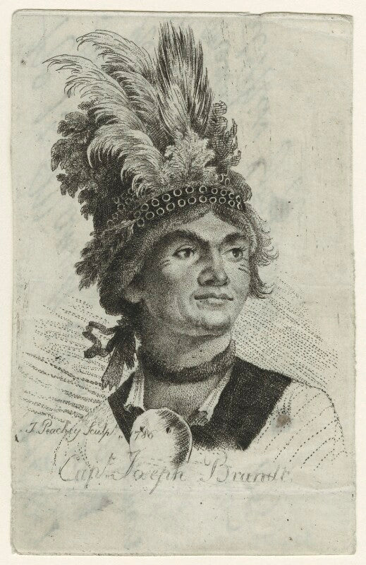Joseph Brant (Thayendanegea) Portrait Print – National Portrait Gallery ...