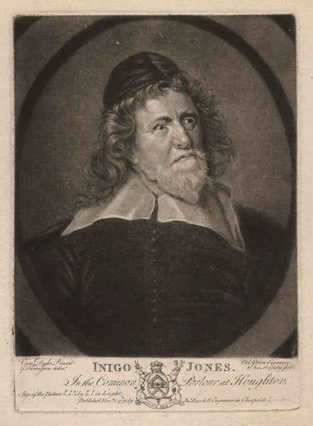 Inigo Jones Portrait Print – National Portrait Gallery Shop