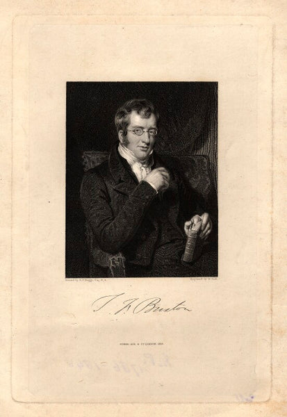 Sir Thomas Fowell Buxton, 1st Bt Portrait Print – National Portrait ...