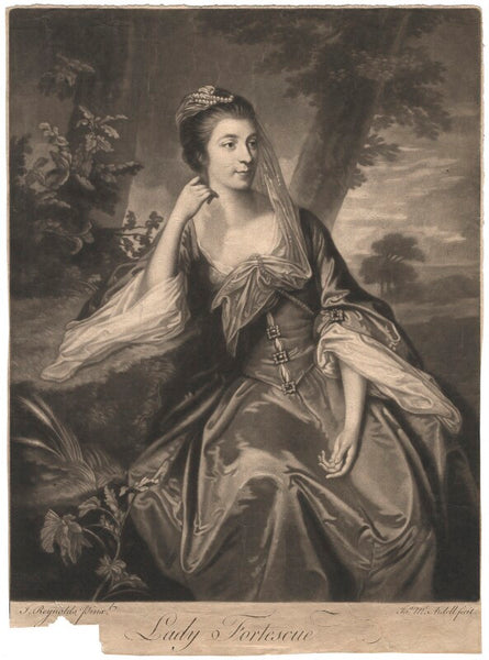 Ann Fortescue (née Campbell), Lady Fortescue Portrait Print – National ...