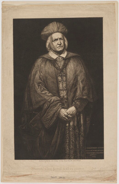 Samuel Phelps as Cardinal Wolsey in Shakespeare's Henry VIII Portrait ...