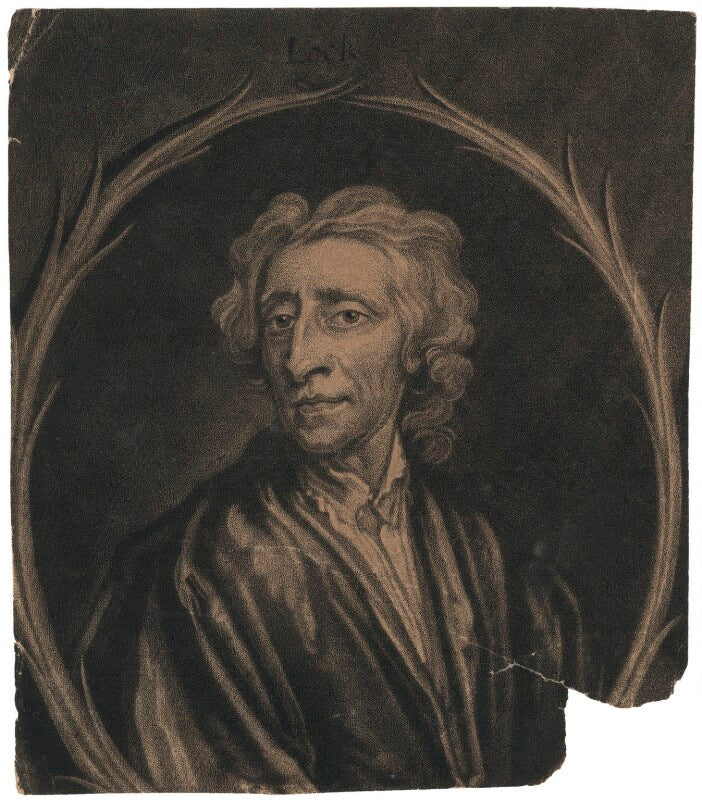 John Locke Portrait Print – National Portrait Gallery Shop