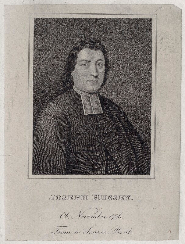 Joseph Hussey Portrait Print – National Portrait Gallery Shop