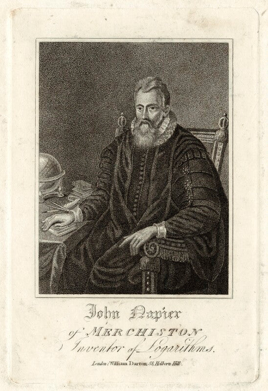John Napier of Merchiston Portrait Print – National Portrait Gallery Shop