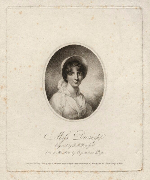 Maria Theresa Kemble Portrait Print – National Portrait Gallery Shop