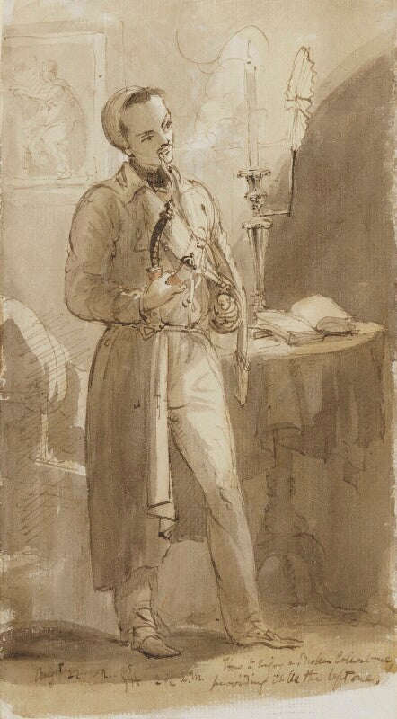 Sir George Hayter Portrait Print – National Portrait Gallery Shop