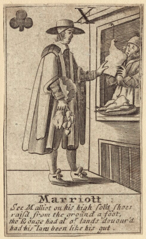 William Marriott Portrait Print – National Portrait Gallery Shop