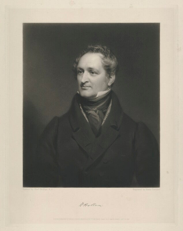 Henry Hallam Portrait Print – National Portrait Gallery Shop