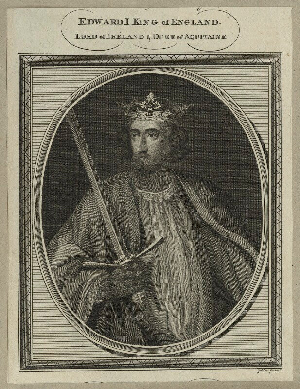 King Edward I ('Longshanks') Portrait Print – National Portrait Gallery ...