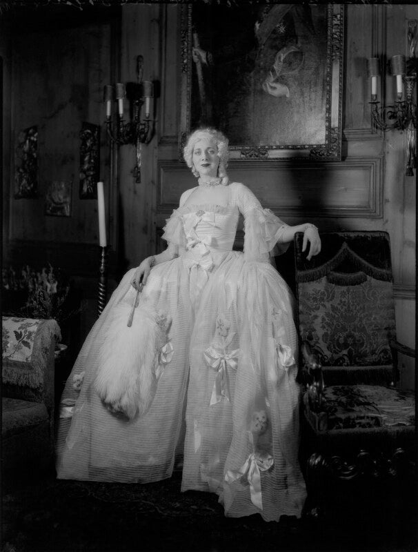 Princess Nadine Romanovskya (née Nadine Sylvia Ada McDougall) Portrait ...