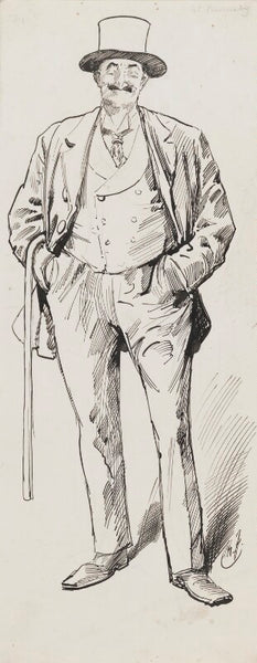 Frederick Burnaby Portrait Print – National Portrait Gallery Shop