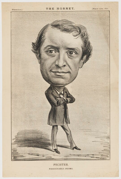 Charles Albert Fechter 'Fechter. Fashionable Drama' Greetings Card ...