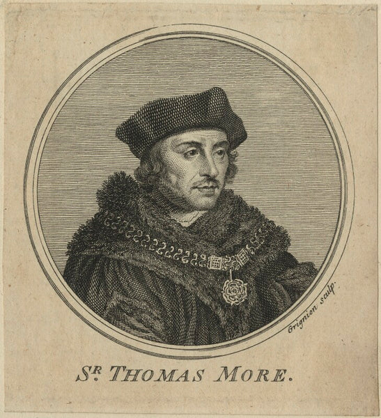 Sir Thomas More Portrait Print – National Portrait Gallery Shop