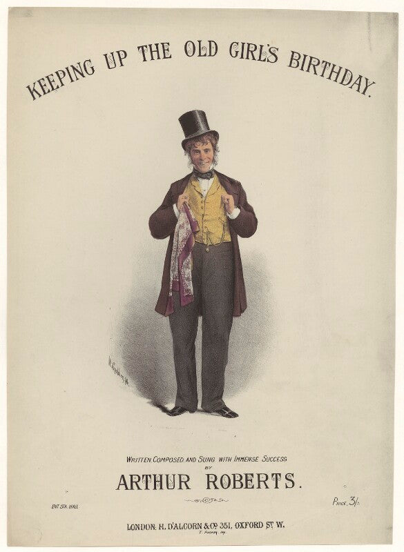 Arthur Roberts Portrait Print – National Portrait Gallery Shop