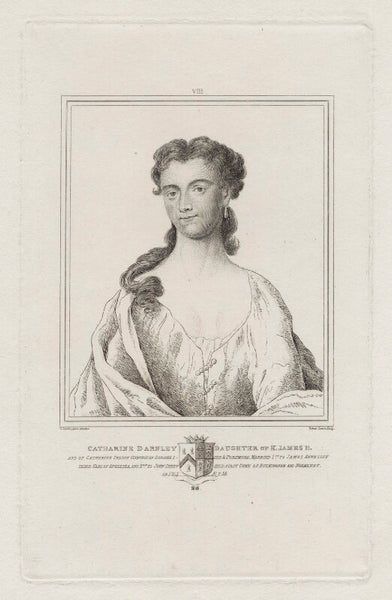 Lady Catherine Darnley Portrait Print – National Portrait Gallery Shop