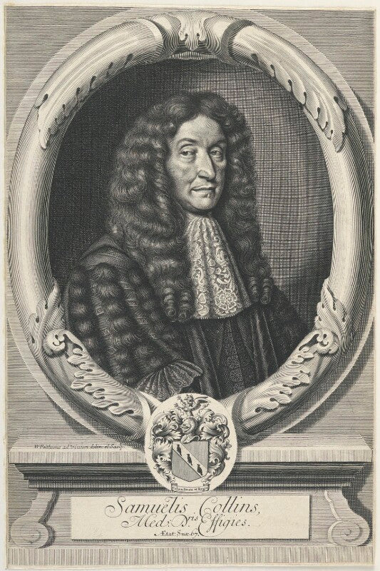 Samuel Collins Portrait Print – National Portrait Gallery Shop