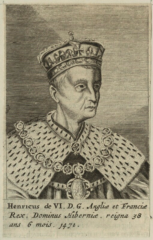 King Henry VI Portrait Print – National Portrait Gallery Shop