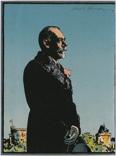 King George V Portrait Print – National Portrait Gallery Shop