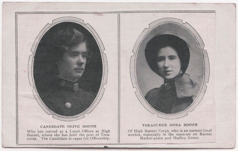 Olive Emma Booth; Dora Booth Portrait Print – National Portrait Gallery ...