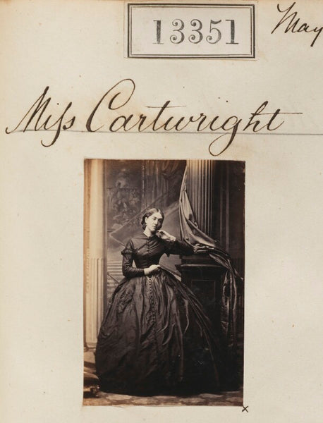 Miss Cartwright Portrait Print – National Portrait Gallery Shop