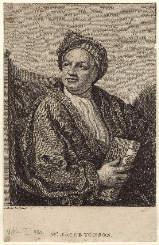 Jacob Tonson I Portrait Print – National Portrait Gallery Shop