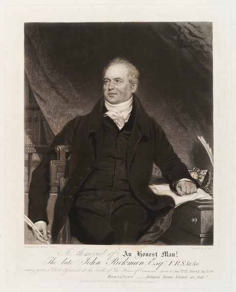 John Rickman Portrait Print – National Portrait Gallery Shop