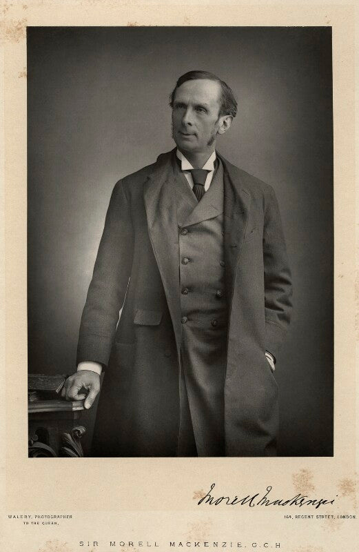 Sir Morell MacKenzie Portrait Print – National Portrait Gallery Shop