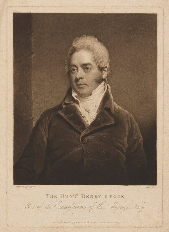 Hon. Henry Legge Portrait Print – National Portrait Gallery Shop