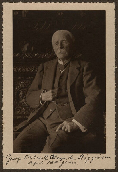 Sir George Wentworth Alexander Higginson Portrait Print – National ...