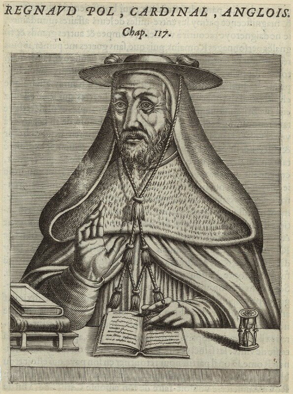 Fictitious portrait called Reginald Pole Greetings Card – National ...