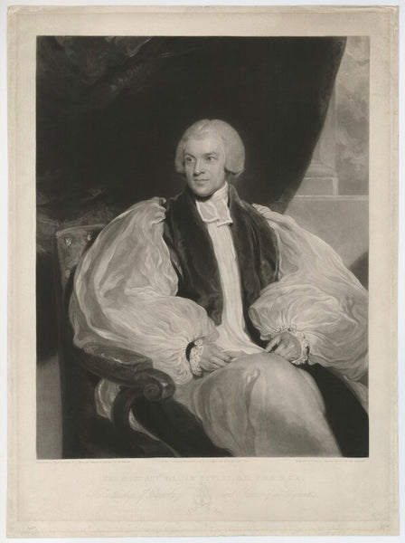 William Howley Portrait Print – National Portrait Gallery Shop