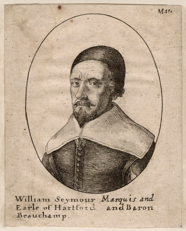 William Seymour, 2nd Duke of Somerset Portrait Print – National ...