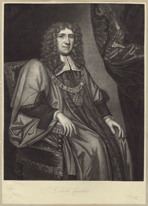 Sir Richard Chiverton Portrait Print – National Portrait Gallery Shop