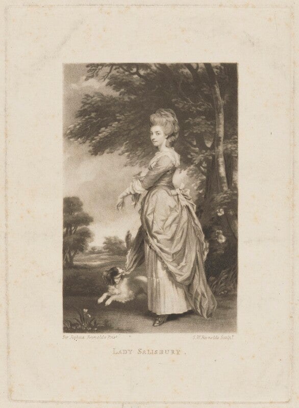 Mary Amelia Cecil (née Hill), Marchioness of Salisbury Portrait Print ...
