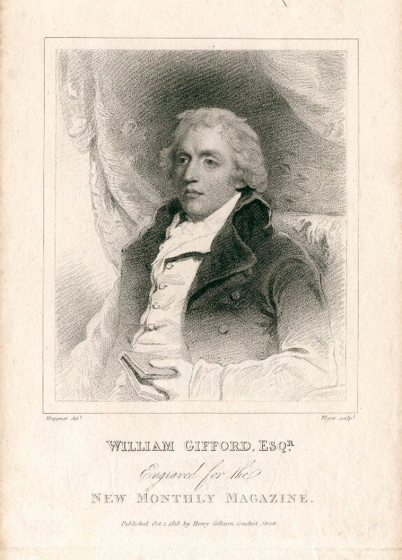 William Gifford Portrait Print – National Portrait Gallery Shop
