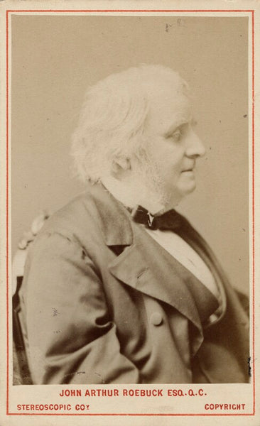 John Arthur Roebuck Portrait Print – National Portrait Gallery Shop