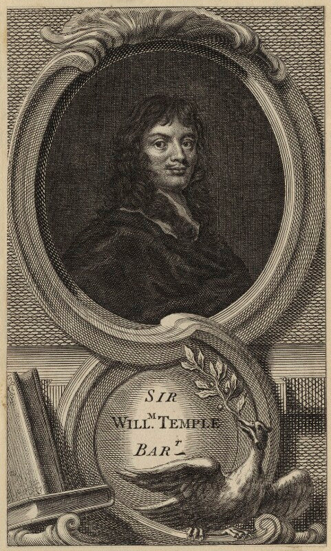 Sir William Temple, Bt Portrait Print – National Portrait Gallery Shop