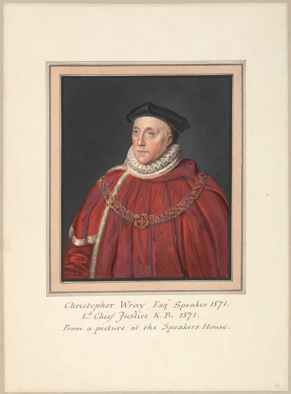 Sir Christopher Wray Portrait Print – National Portrait Gallery Shop