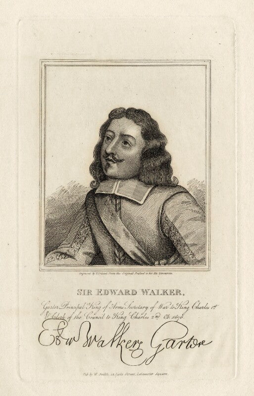Sir Edward Walker Portrait Print – National Portrait Gallery Shop