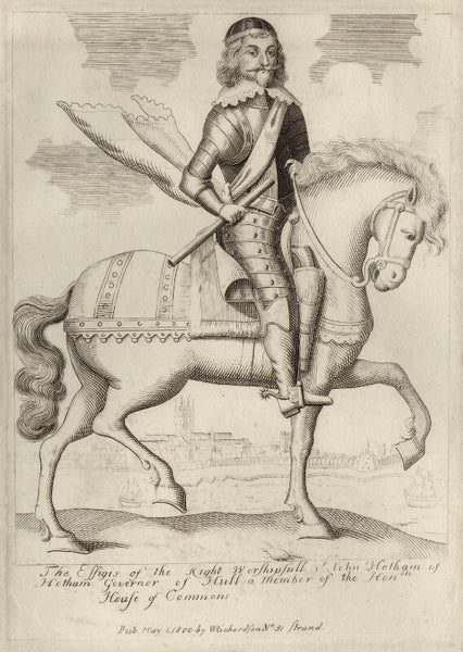 Sir John Hotham, 1st Bt Portrait Print – National Portrait Gallery Shop