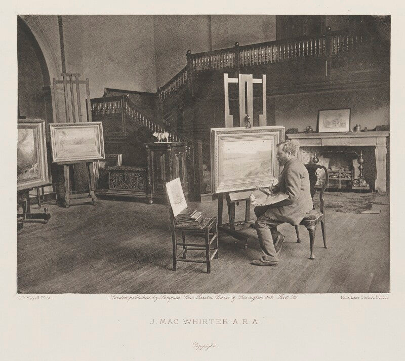 John MacWhirter (McWhirter) Portrait Print – National Portrait Gallery Shop