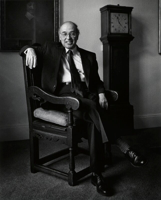 Sir Michael Francis Atiyah Greetings Card – National Portrait Gallery Shop