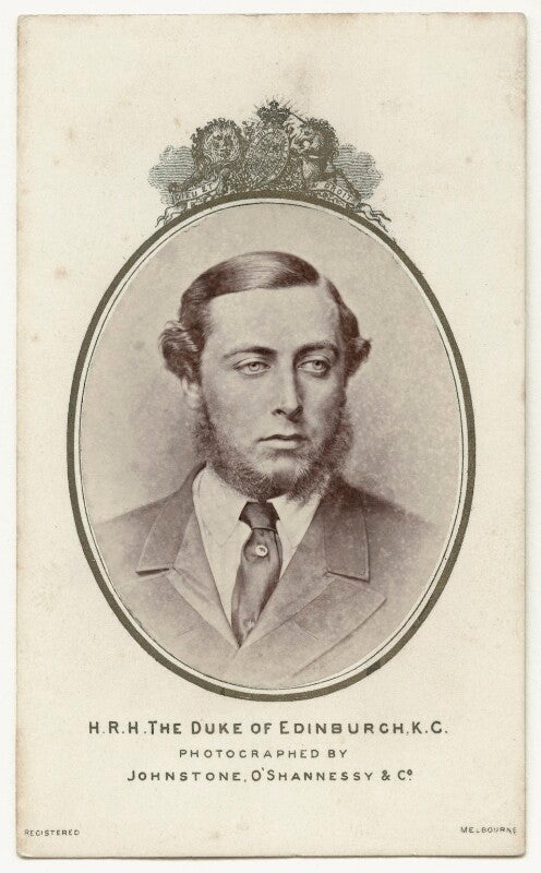 Prince Alfred, Duke of Edinburgh and Saxe-Coburg and Gotha Greetings C ...