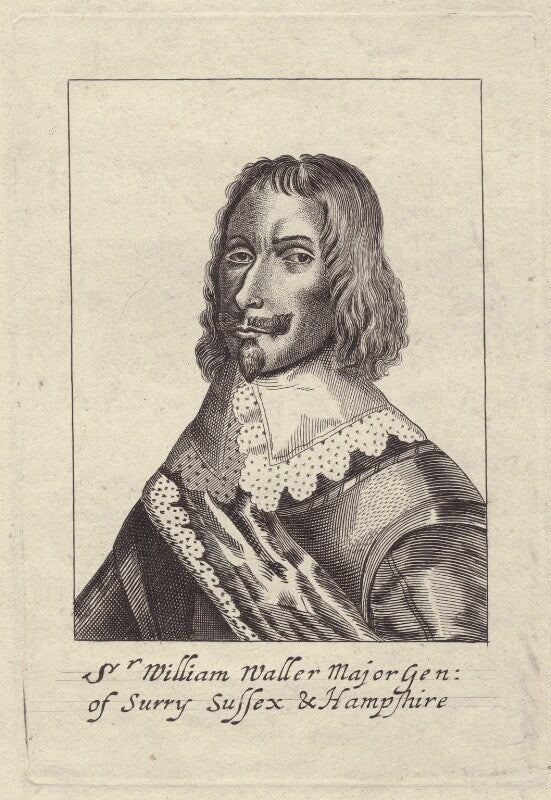 Sir William Waller Portrait Print – National Portrait Gallery Shop