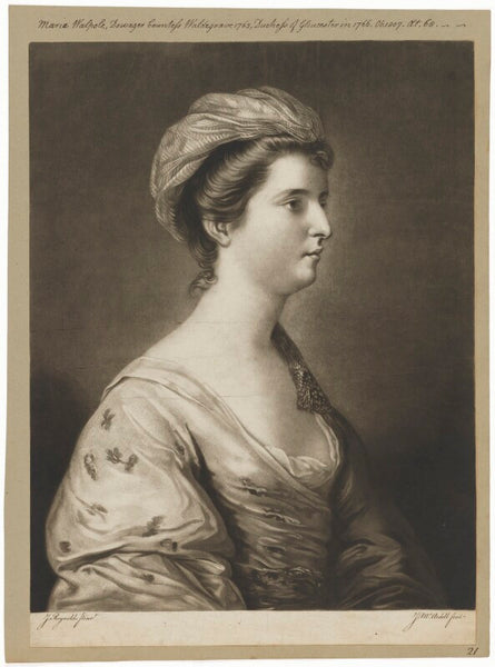 Maria (née Walpole), Duchess of Gloucester and Edinburgh Greetings Car ...