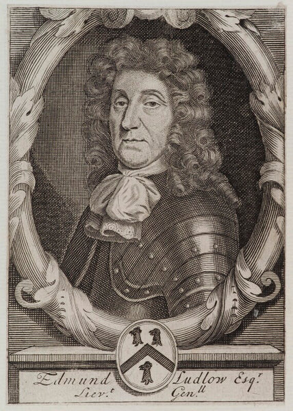 Edmund Ludlow Portrait Print – National Portrait Gallery Shop