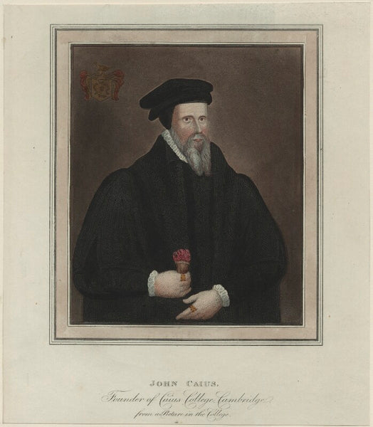 John Caius Greetings Card – National Portrait Gallery Shop