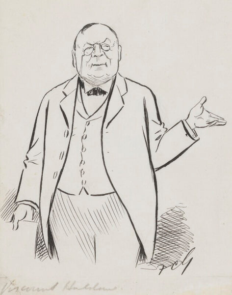 Richard Burdon Haldane, Viscount Haldane Portrait Print – National ...