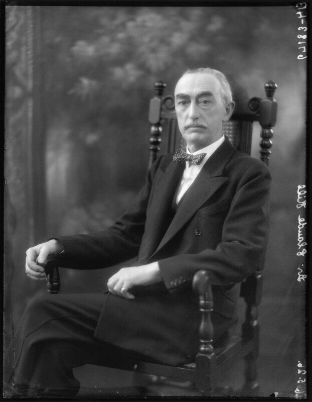 Sir Claude Hamilton Archer Hill Portrait Print – National Portrait ...