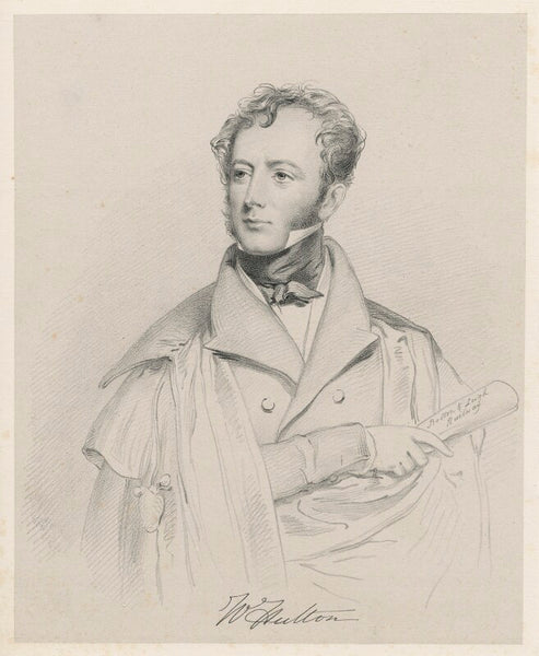 William Hulton Portrait Print – National Portrait Gallery Shop